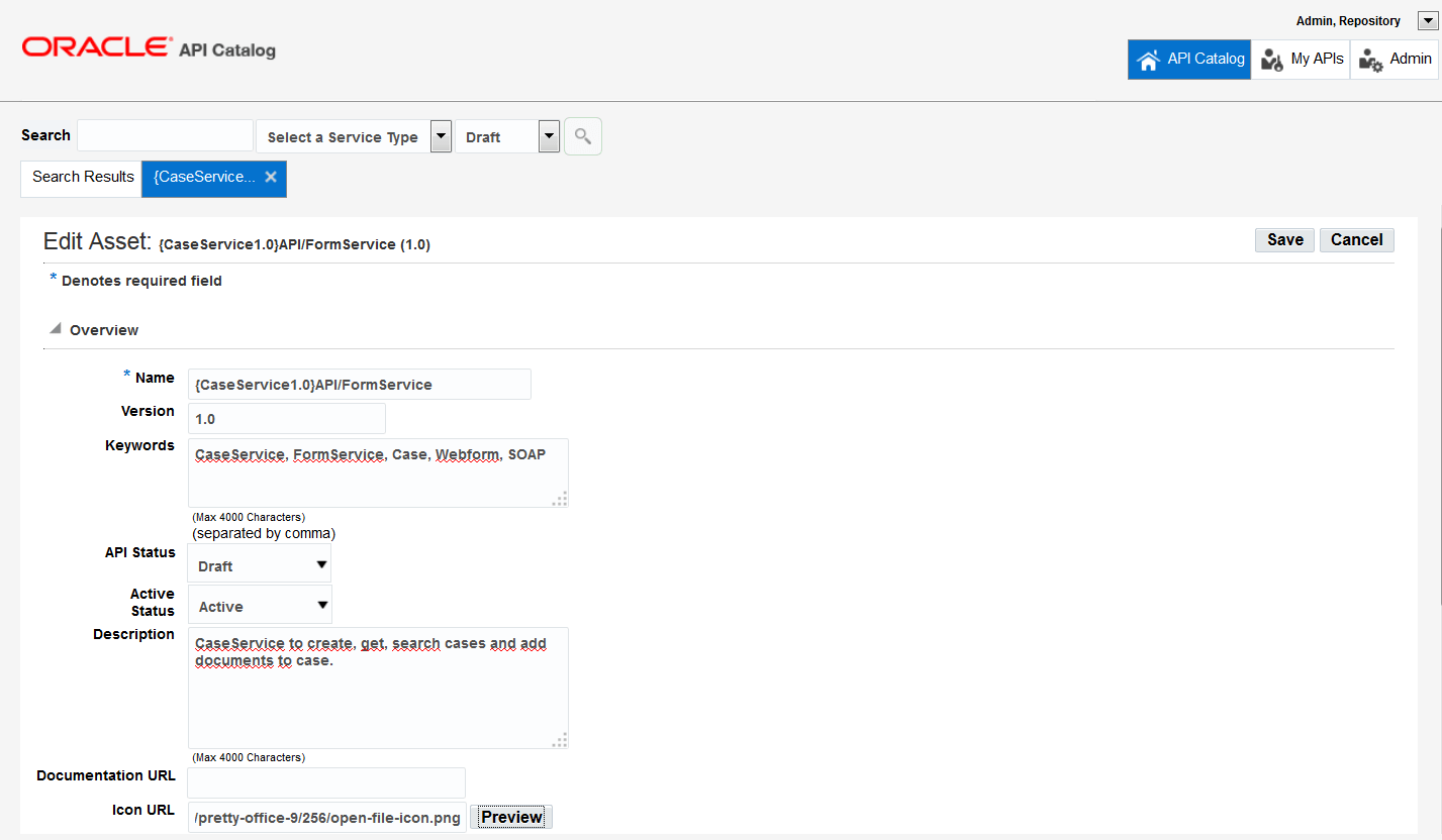 In-depth look into Oracle API Catalog (OAC) 12c