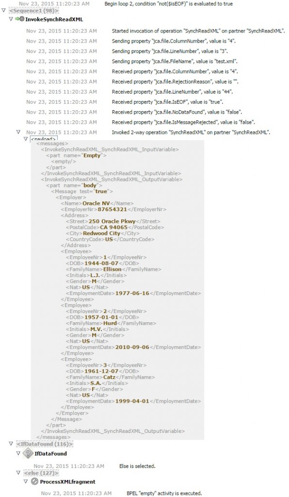 Processing large XML files in the SOA Suite - Conclusion AMIS Technology Blog