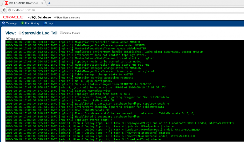 Node.js and Oracle NoSQL Database - Conclusion AMIS Technology Blog