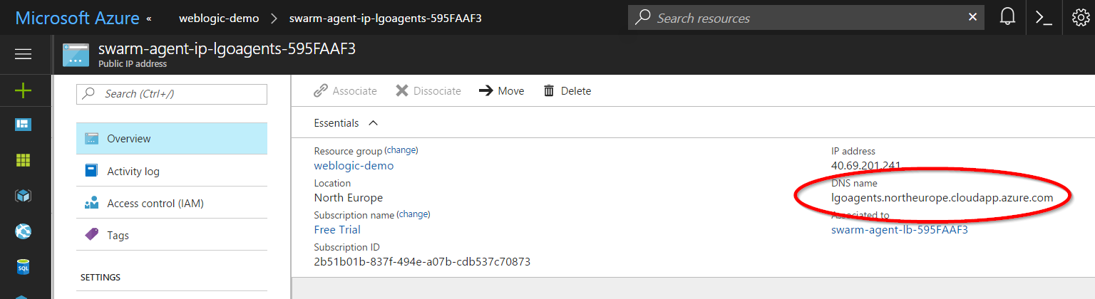 Docker, WebLogic Image on Microsoft Azure Container Service - Conclusion AMIS Technology Blog