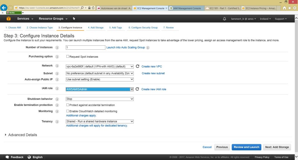 Cloud How To Start With Amazon Cloud Server Amis Data Driven Blog Oracle And Microsoft Azure