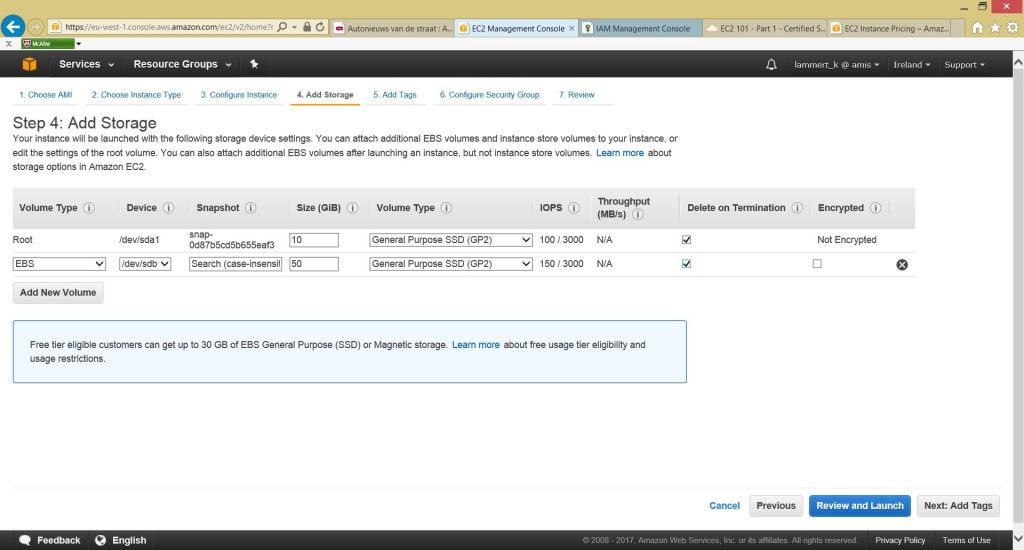 Cloud How To Start With Amazon Cloud Server Amis Data Driven Blog Oracle And Microsoft Azure