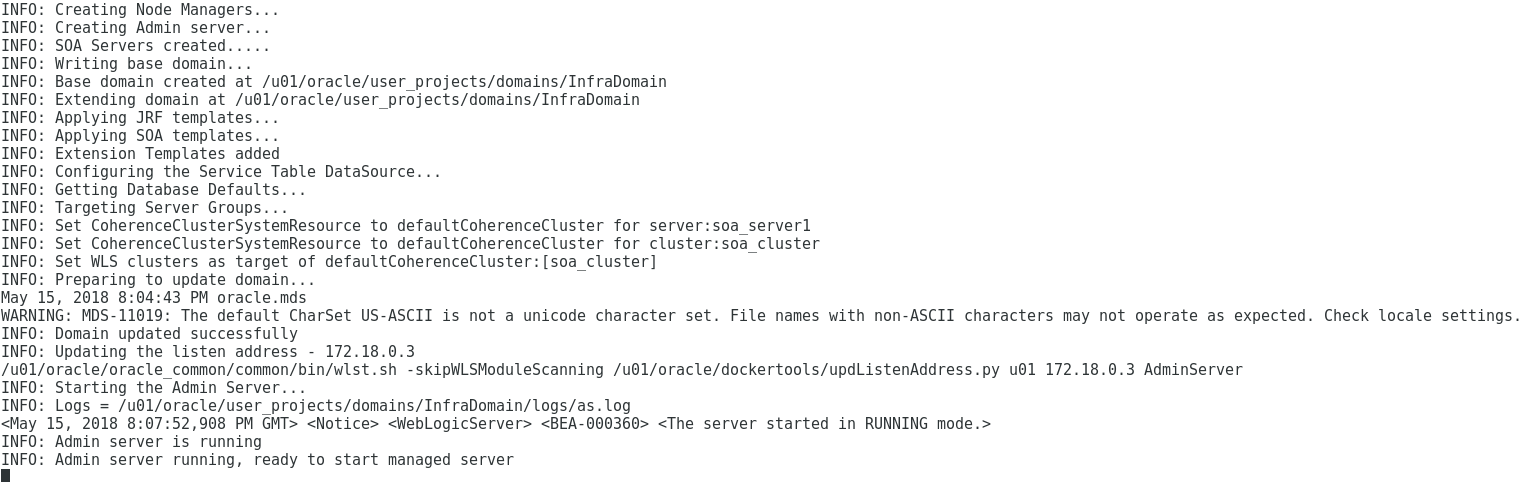 Soa Suite 12c In Docker Containers Only A Couple Of Commands No Installers No Third Party