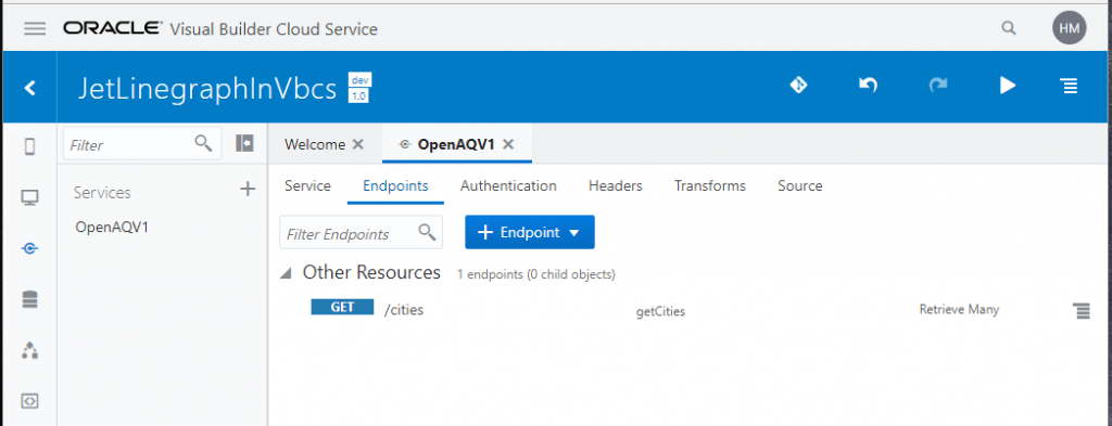 5 main building blocks of the new Visual Builder Cloud Service ...