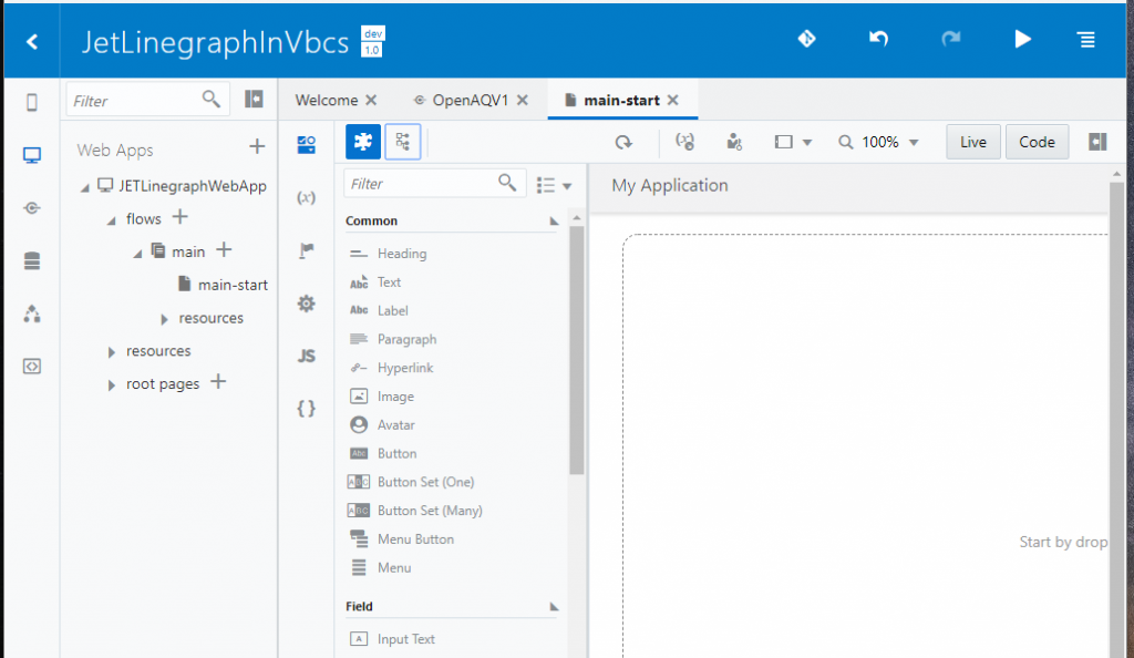 5 main building blocks of the new Visual Builder Cloud Service ...