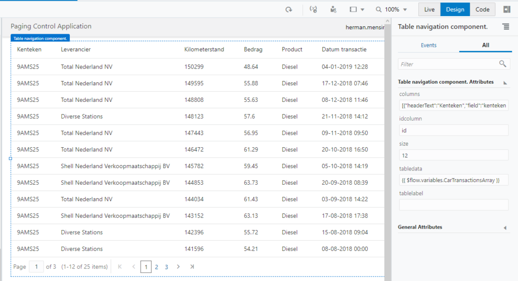 How to use any Oracle JET Component in VBCS - Conclusion AMIS Technology Blog