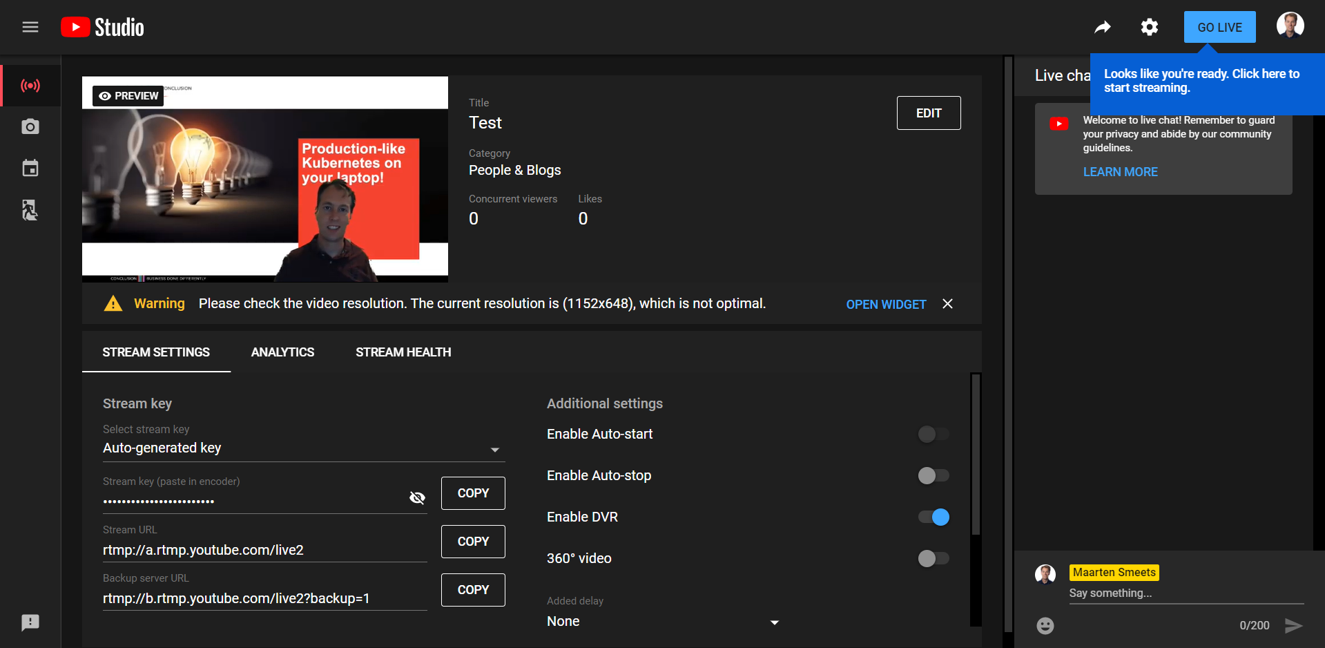 OBS Studio + Snap Camera: Putting yourself in your presentation live ...