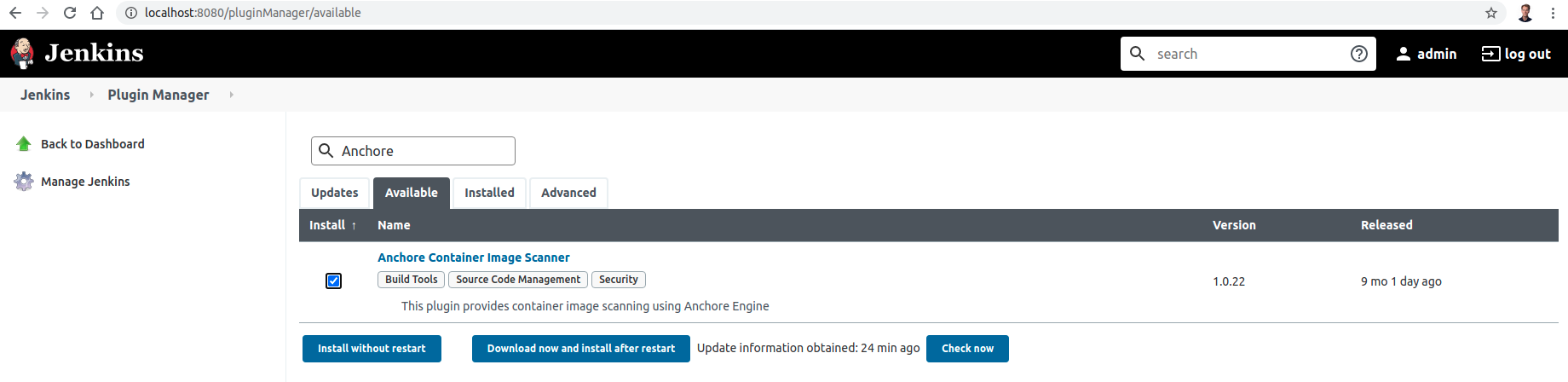 Surprisingly easy: Anchore Engine for container vulnerability scanning ...
