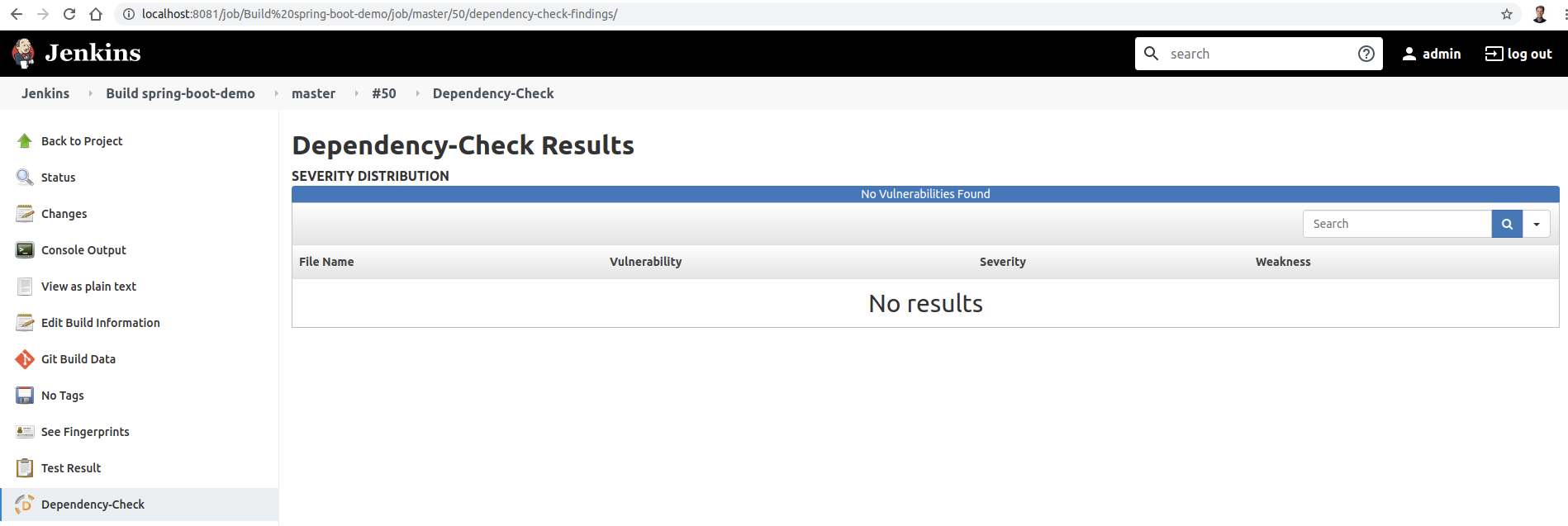Jenkins Pipeline: SonarQube and the OWASP Dependency-Check