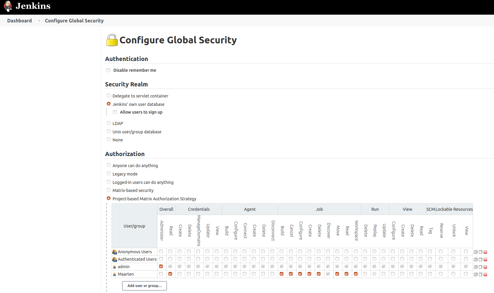 Jenkins: Obtaining and displaying credentials
