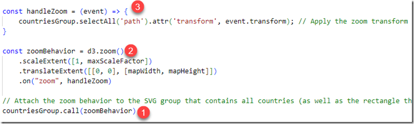 World Map Data Visualization with d3.js, GeoJSON and SVG–zooming and panning and dragging ...