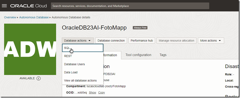 Getting started with Oracle Database 23ai – in five minutes and for ...