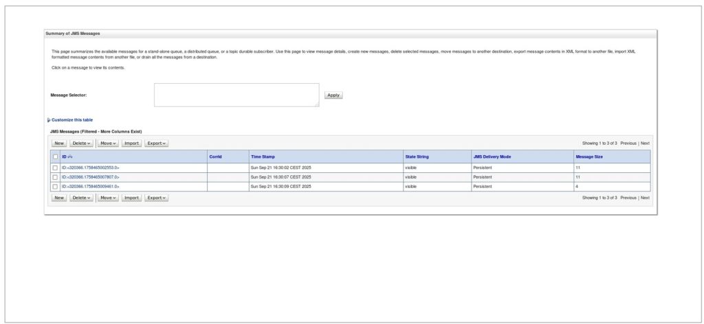 Using Java to send messages to and receive messages from an Oracle ...