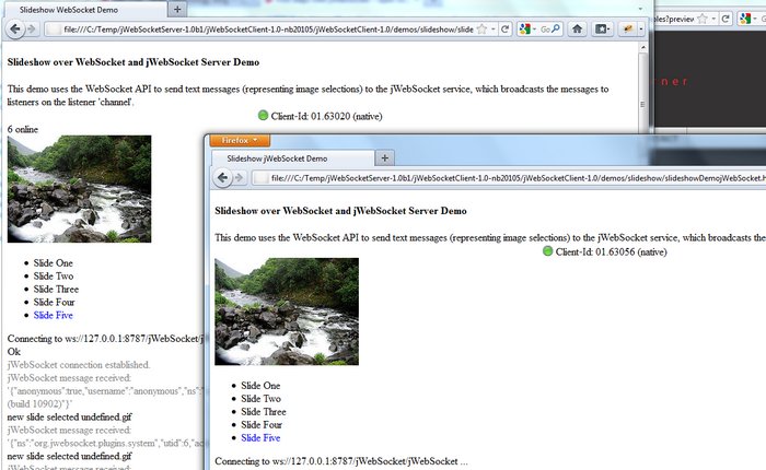 First steps with jWebSocket - open source Java framework for WebSockets - installation and ...