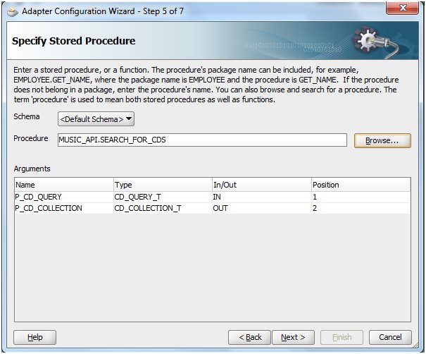 Implementing Web Services Backed By A Database Plsql Api Using The Oracle Service Bus