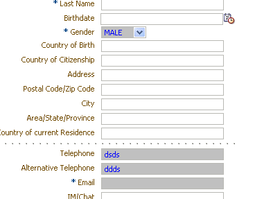 Using ADF Faces 11g Skinning for setting the styles of specific component instances or groups of ...